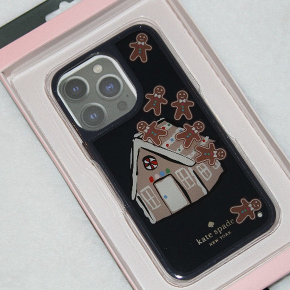 kate spade | Accessories | Nwt Kate Spade Novelty Gingerbread House Man ...